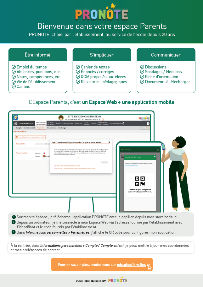 Présentation Pronote | Collège Amiral Bouvet