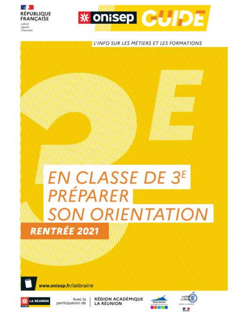 ONISEP : En classe de 3ème Préparer son Orientation | Collège Amiral Pierre Bouvet