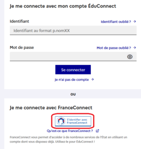 Educonnect – Activer mon compte parent avec France Connect – Collège ...