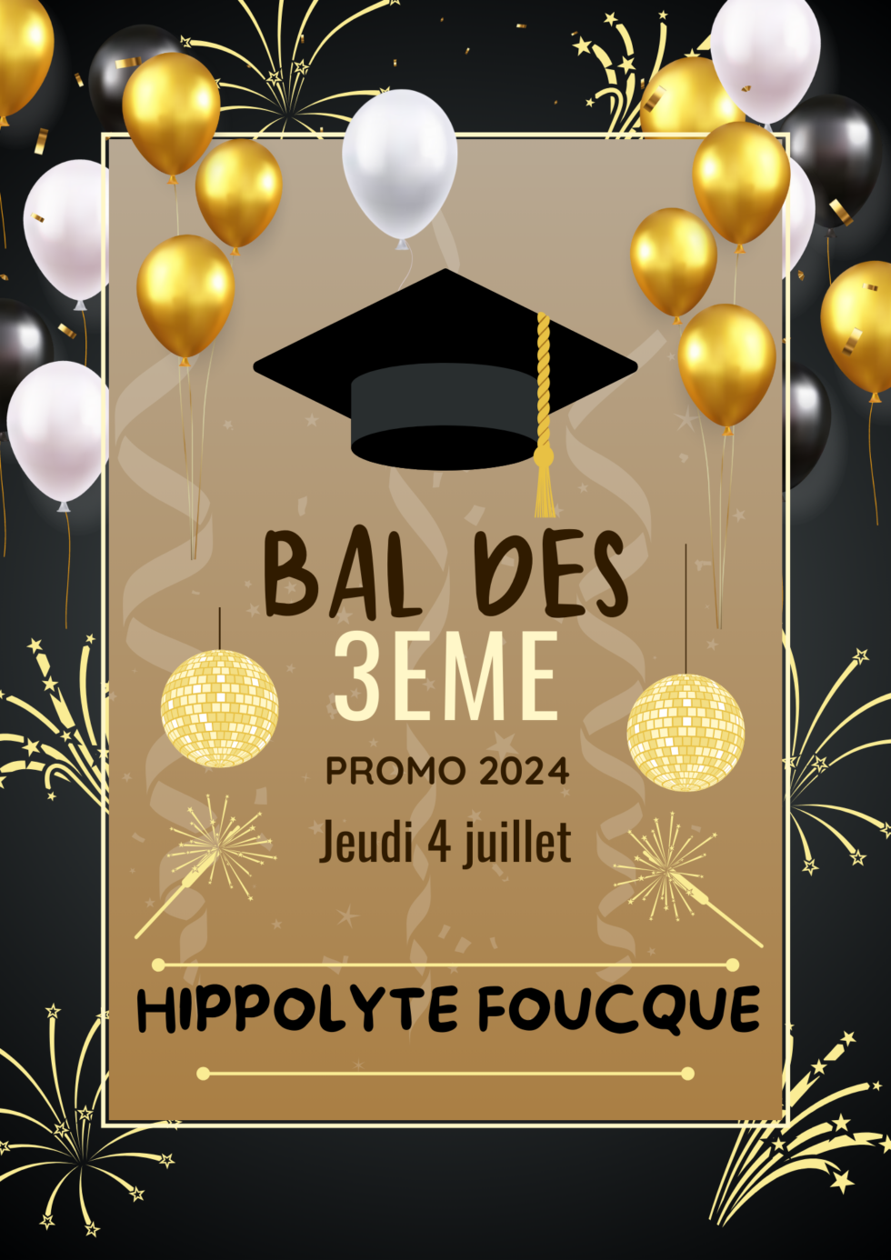 Bal des 3ème : | Collège Hippolyte Foucque
