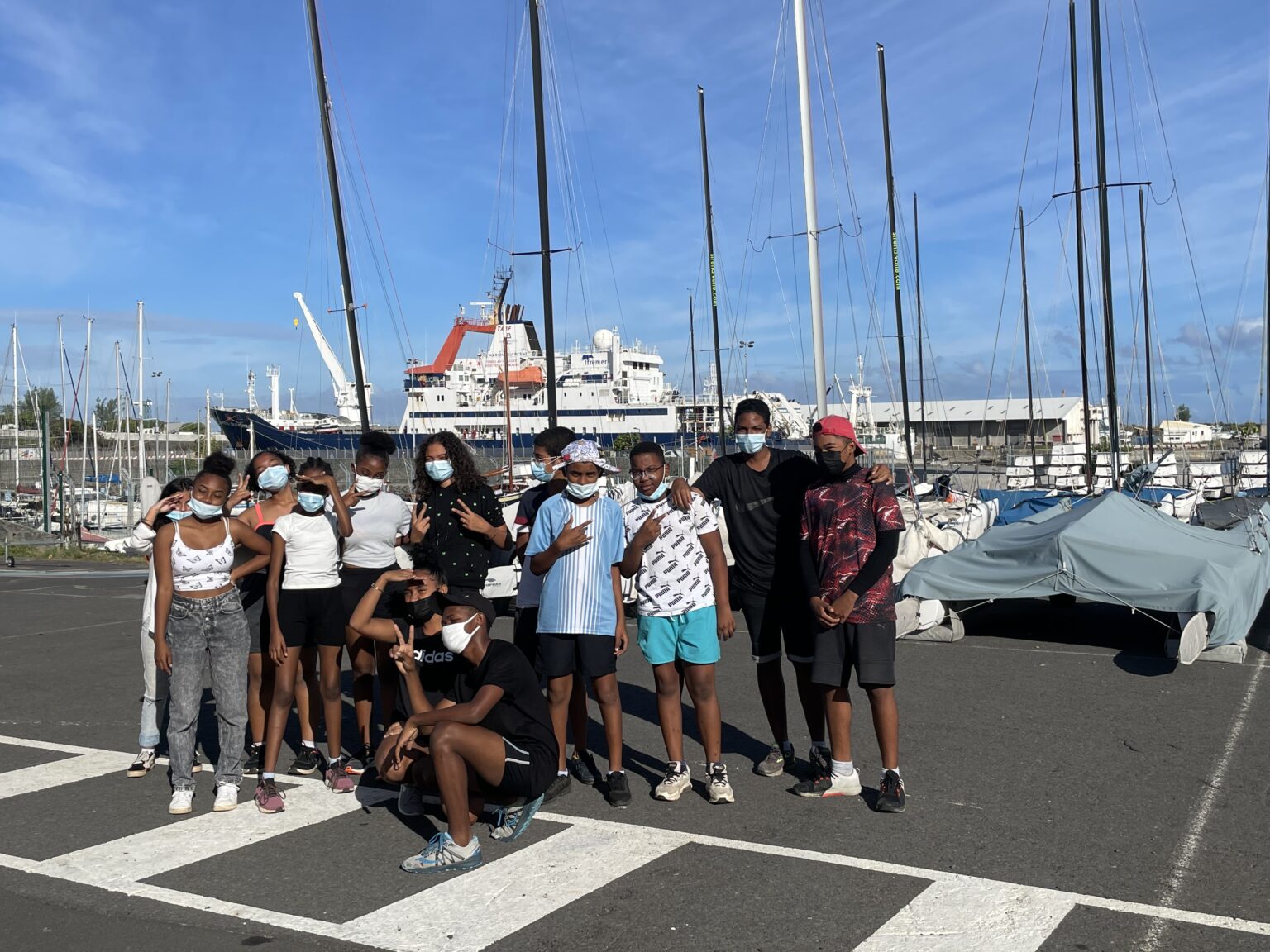 Sortie Voile pour les élèves de l’UNSS – Collège Mahé de La Bourdonnais
