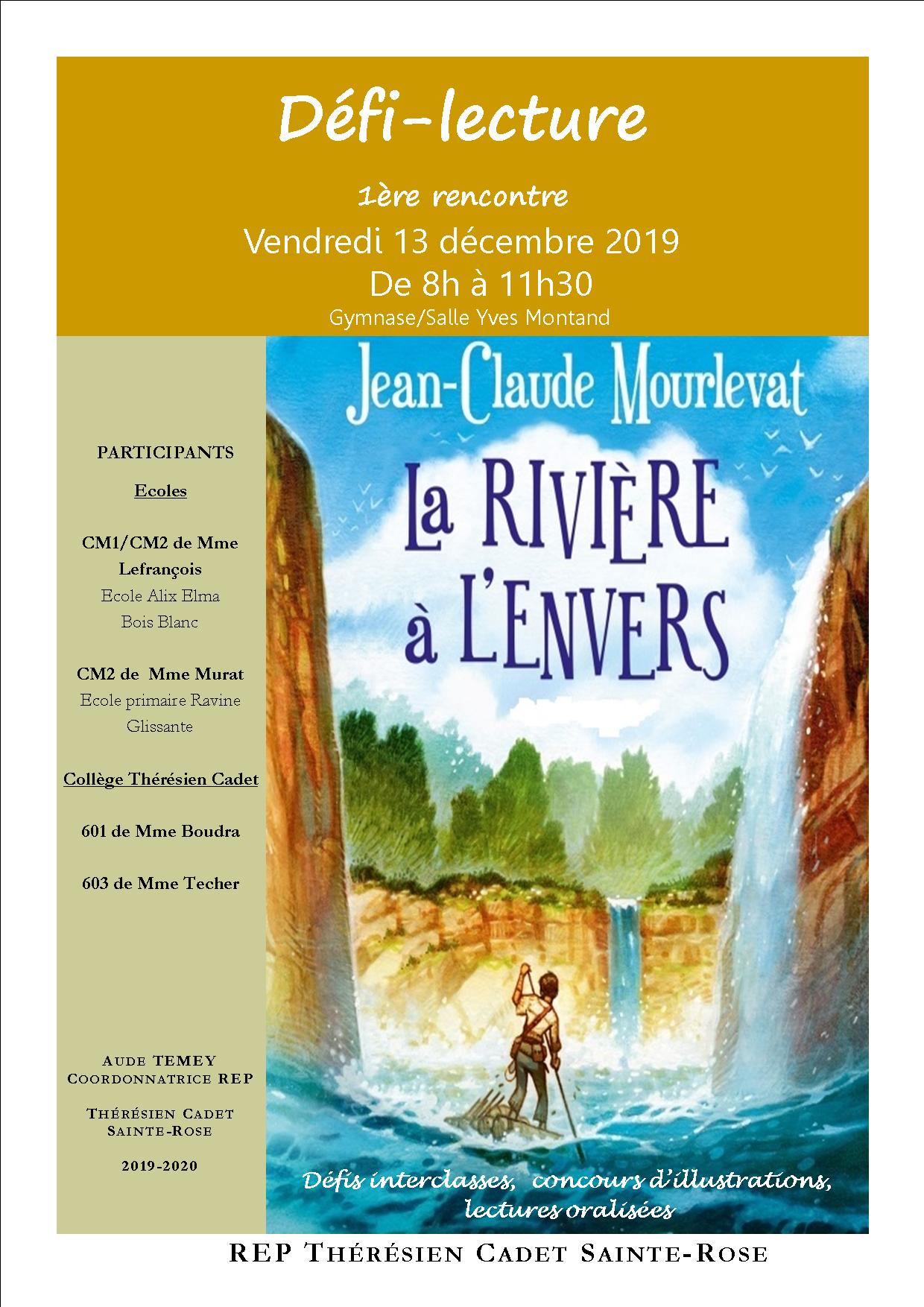 Défi-lecture | Collège Thérésien Cadet