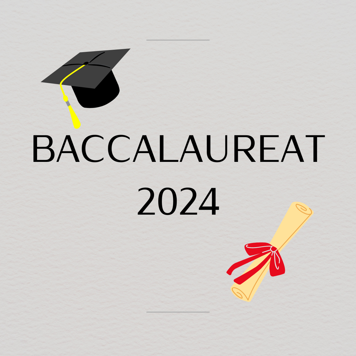 Diplôme du baccalauréat 2024 – Lycée Ambroise Vollard