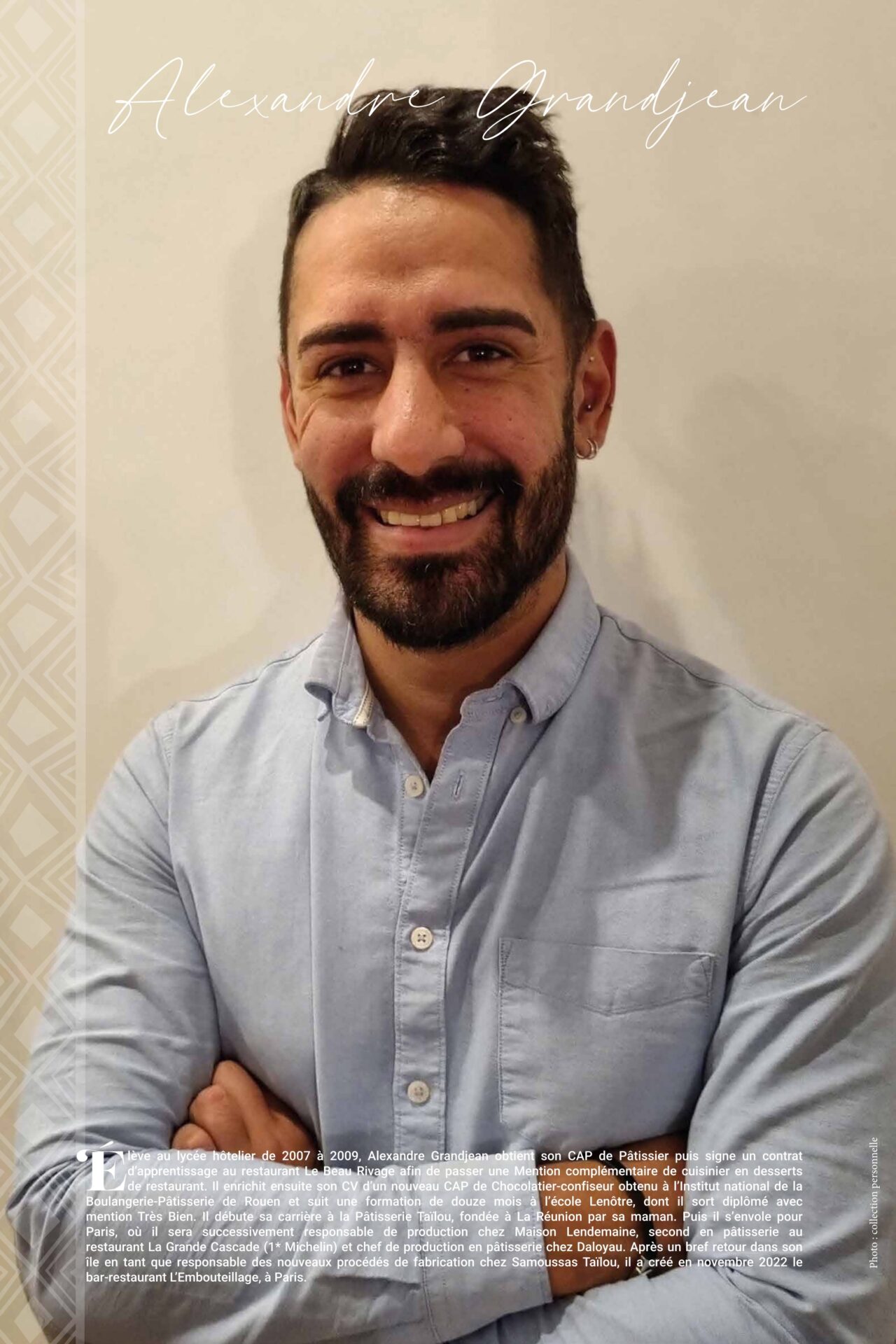 ALEXANDRE GRANDJEAN | Lycée hôtelier Christian Antou