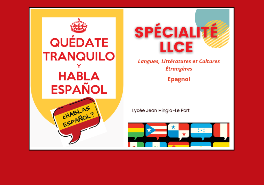 LLCE espagnol1 | Lycée Jean Hinglo
