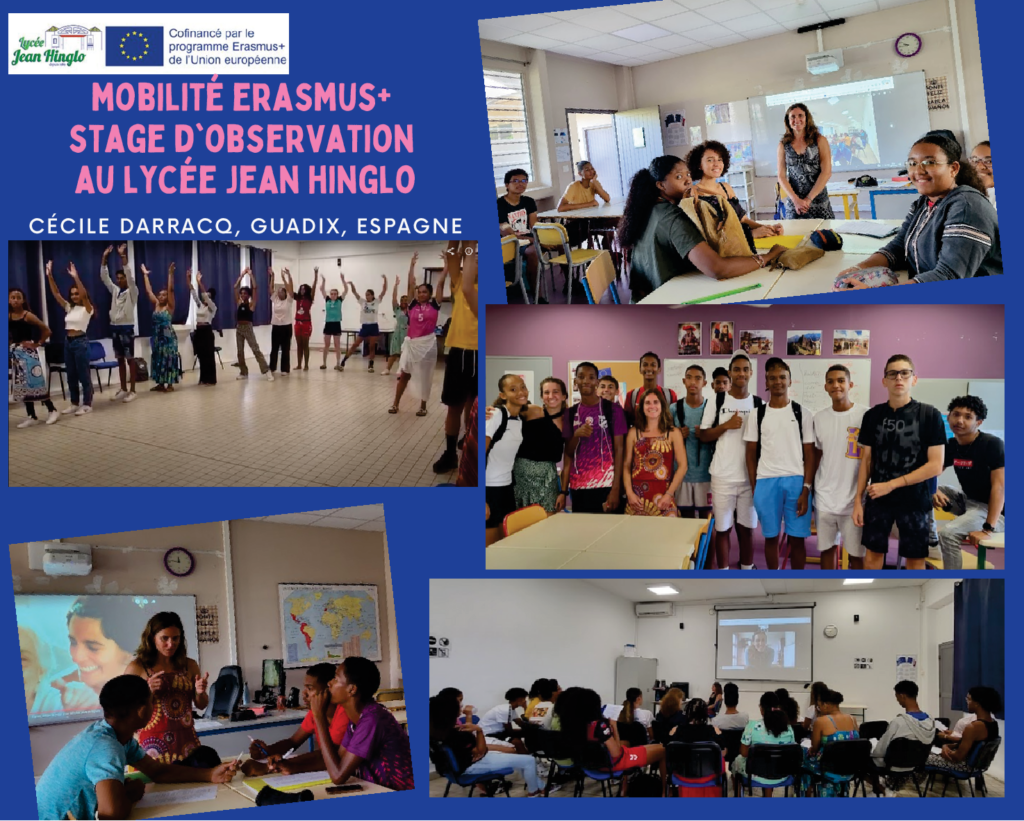 « Job Shadowing » : stage d’observation Erasmus+ au lycée Jean Hinglo ...
