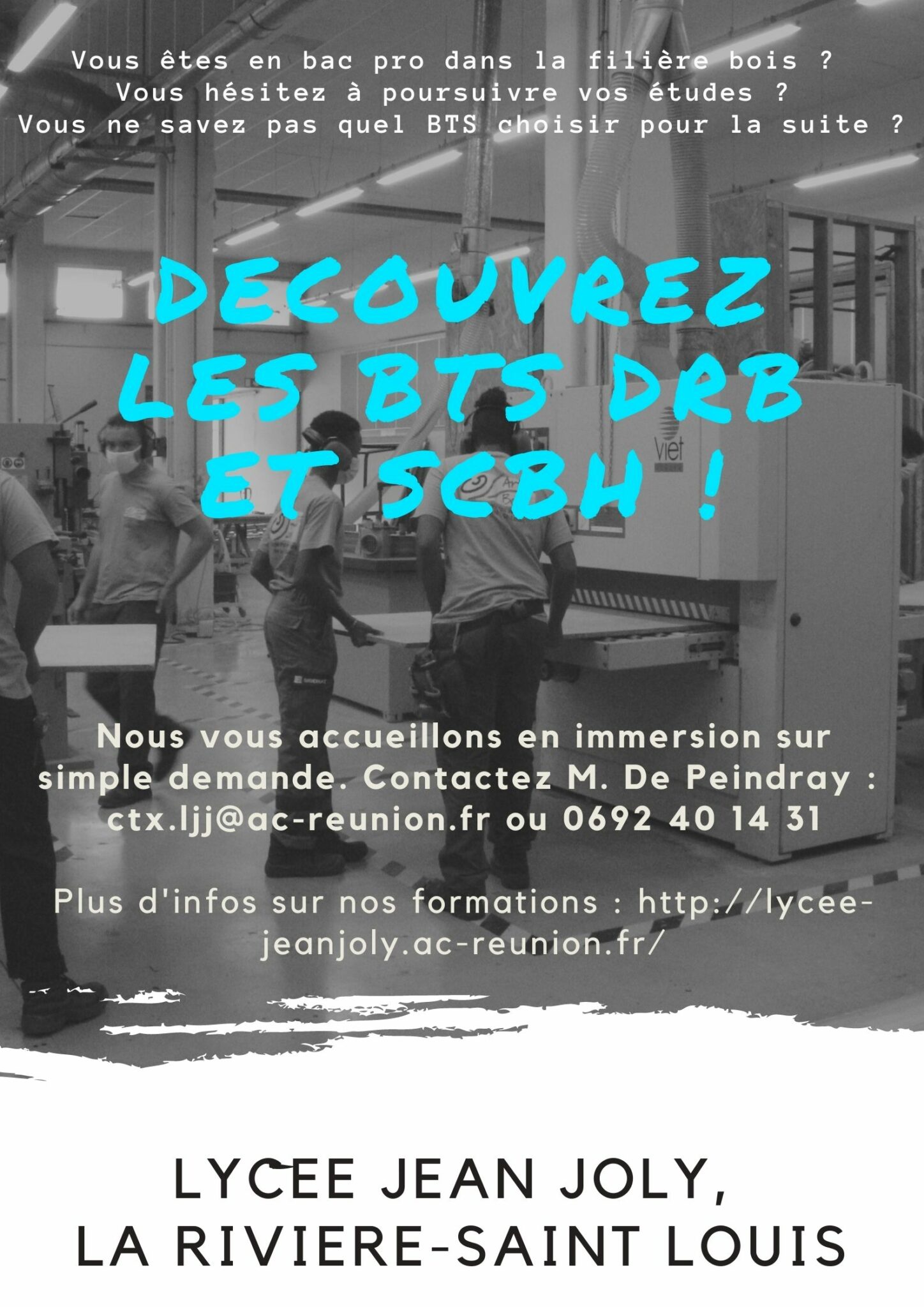 Le BTS DRB : Développement et Réalisation Bois