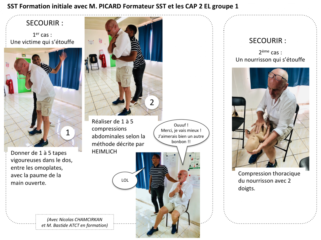 Formation SST pour les CAP 2 EL groupe 1 | Lycée Professionnel Léon de ...