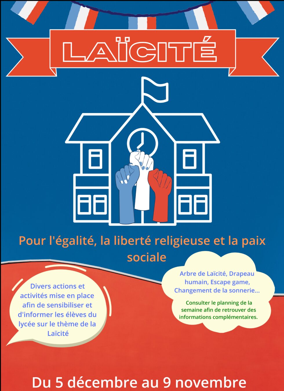 La laïcité vue par des acteurs du lycée | Lycée Marie CURIE de La Réunion