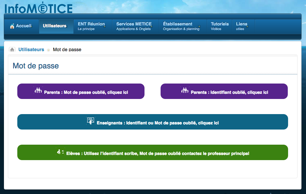 motdepasse-metice – Lycée Pierre Poivre