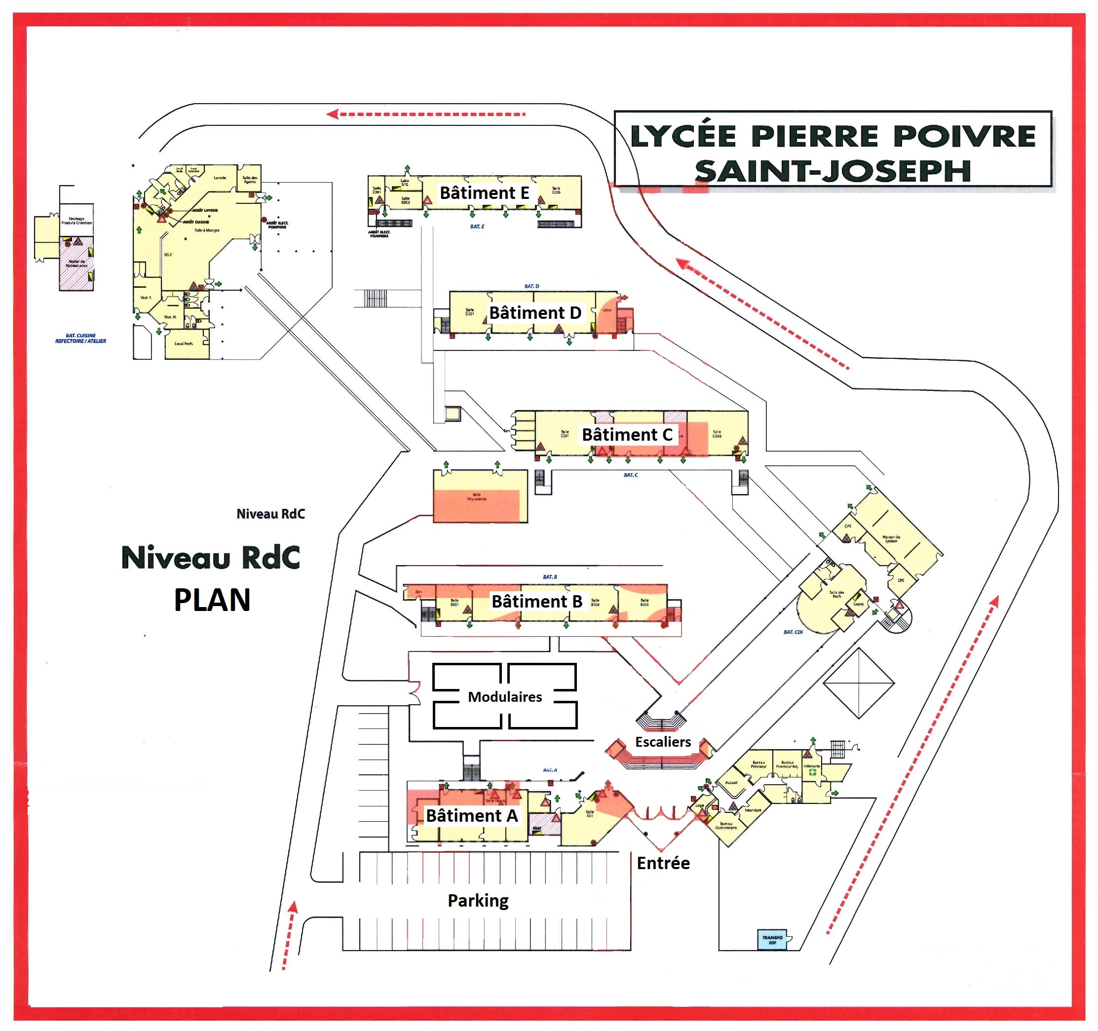 Plan Lycée Pierre Poivre – Lycée Pierre Poivre