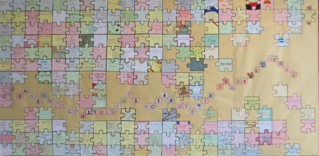 Construction d’un « puzzle collectif » – L.P. Roches Maigres